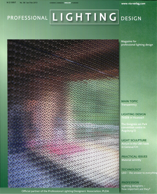 Professional Lighting Design Magazine picture - Avalon Lighting Design